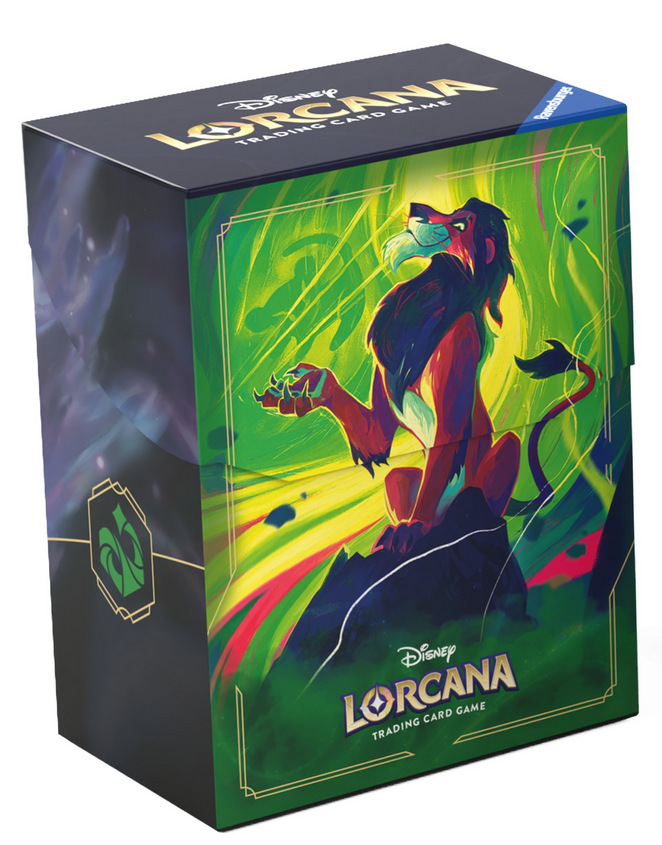 Disney Lorcana: Azurite Sea – Deck Box: Scar – Amazing Stories